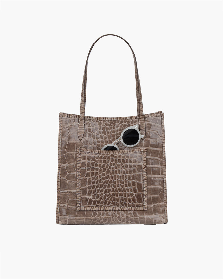 Baxter Tote I Mid-Size Leather Shopper | Eric Javits