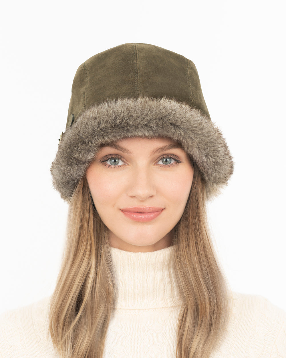 Vail Suede Cloche｜Handmade Winter Hat | Stucco | Eric Javits