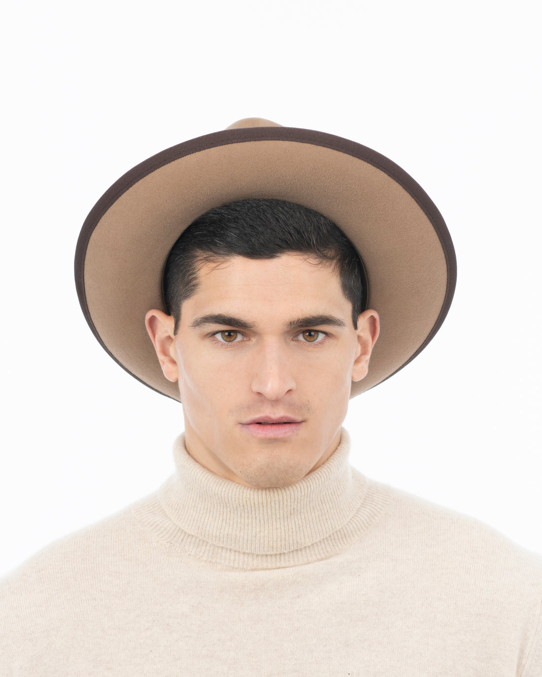 Tyler Fedora Hat For Men | Eric Javits | Brown / 22.25" | Eric Javits