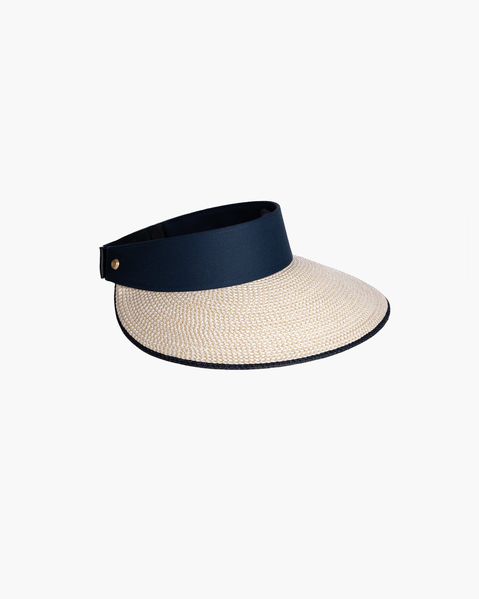 Champ II Visor Hat｜Sun-Blocking Visor Hat | White Mix/Navy | Eric Javits