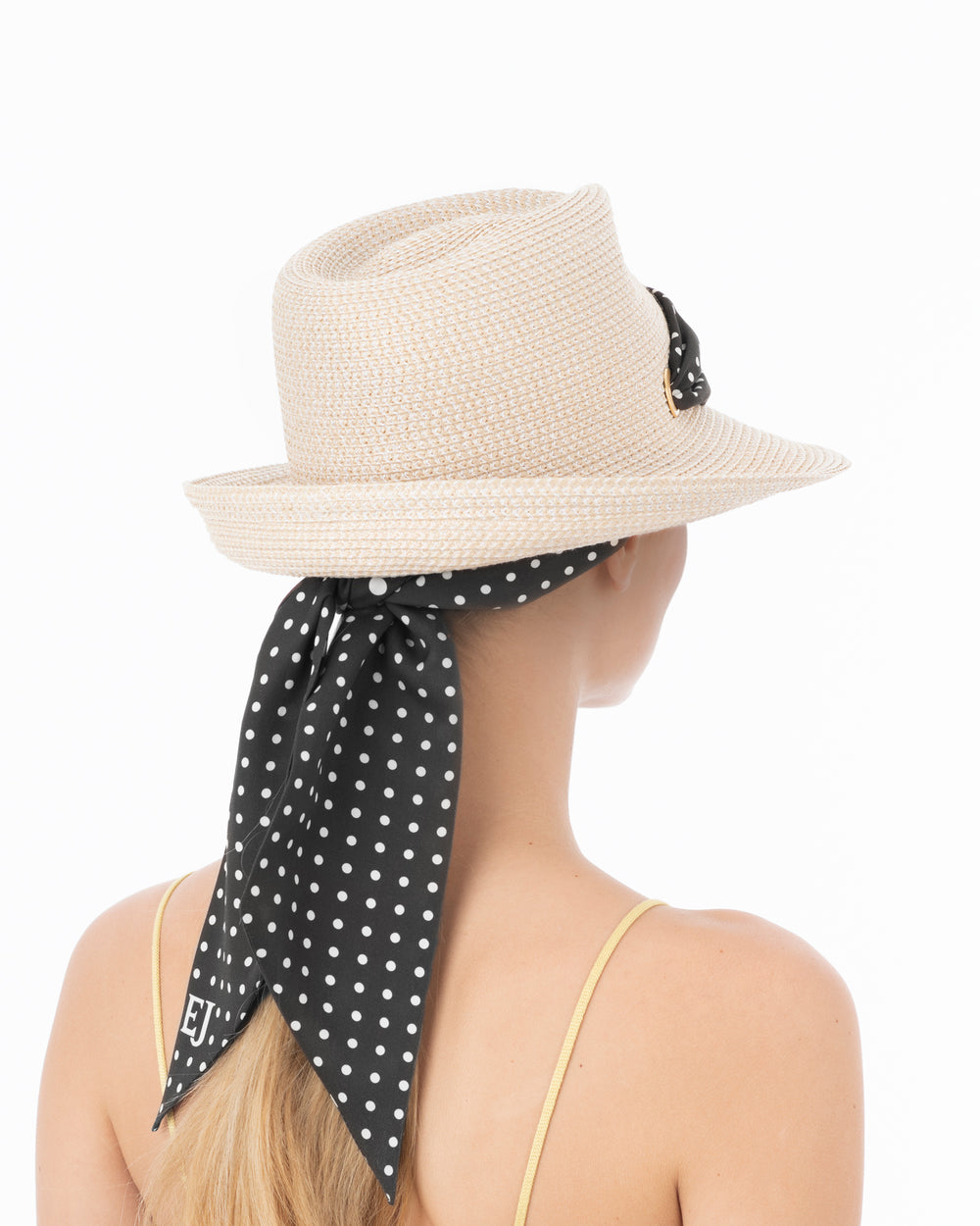 Twilly Billy Classic I Fedora UPF 50+ Sun Hat | Cream/Chocolate Dot ...