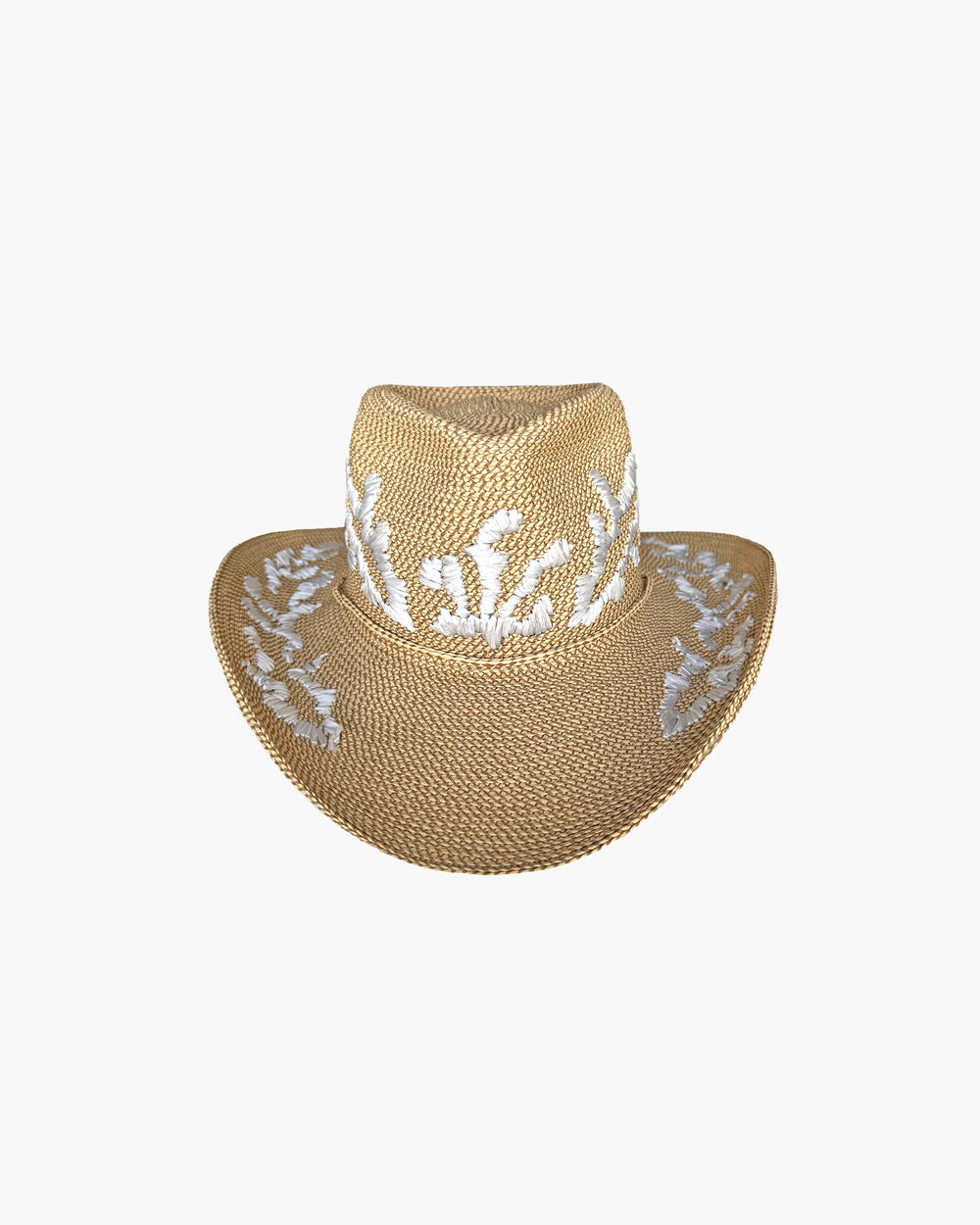 Coral Corral I Raffia Sun Hat with UPF 50+ | Eric Javits