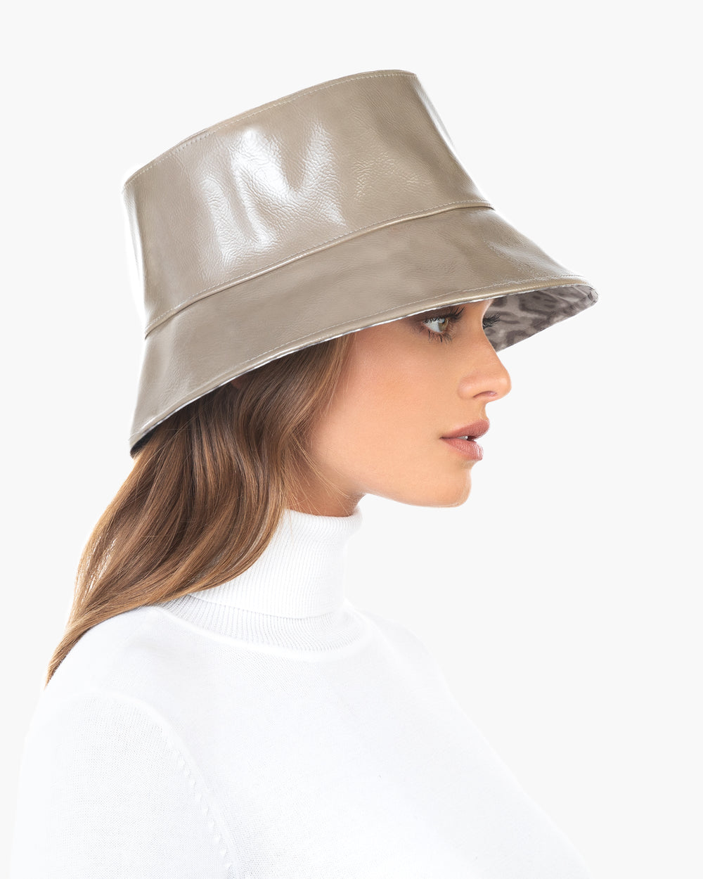 Patti Bucket Rain Hat | Women's Bucket Hats | Olive | Eric Javits