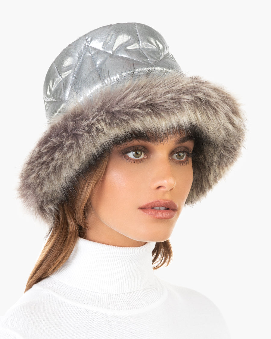 Invincible Hat | Winter Puffer Bucket | Designer's Hat | Eric Javits ...