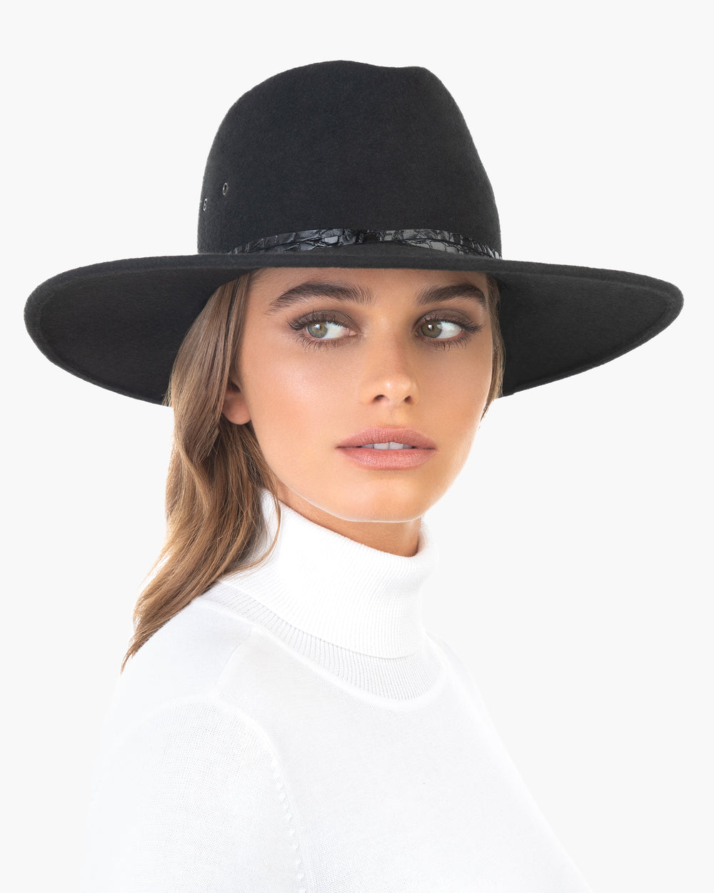 Jade Wool Felt Fedora Hat｜Hand-Blocked Fedora | Eric Javits