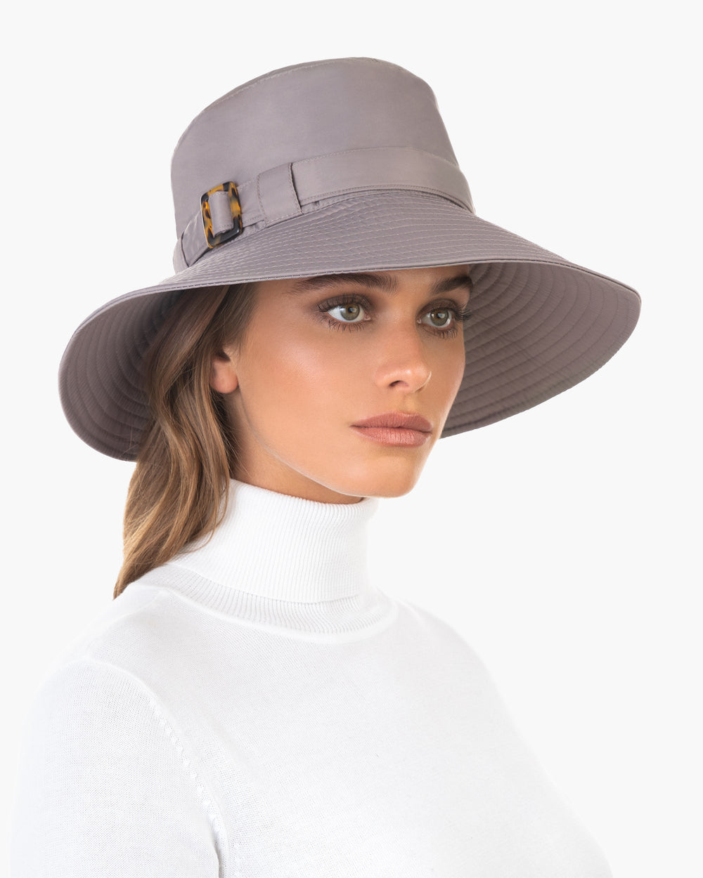 Kaya Rain Hat | Women's Rain Hat | Bone/Jag | Eric Javits