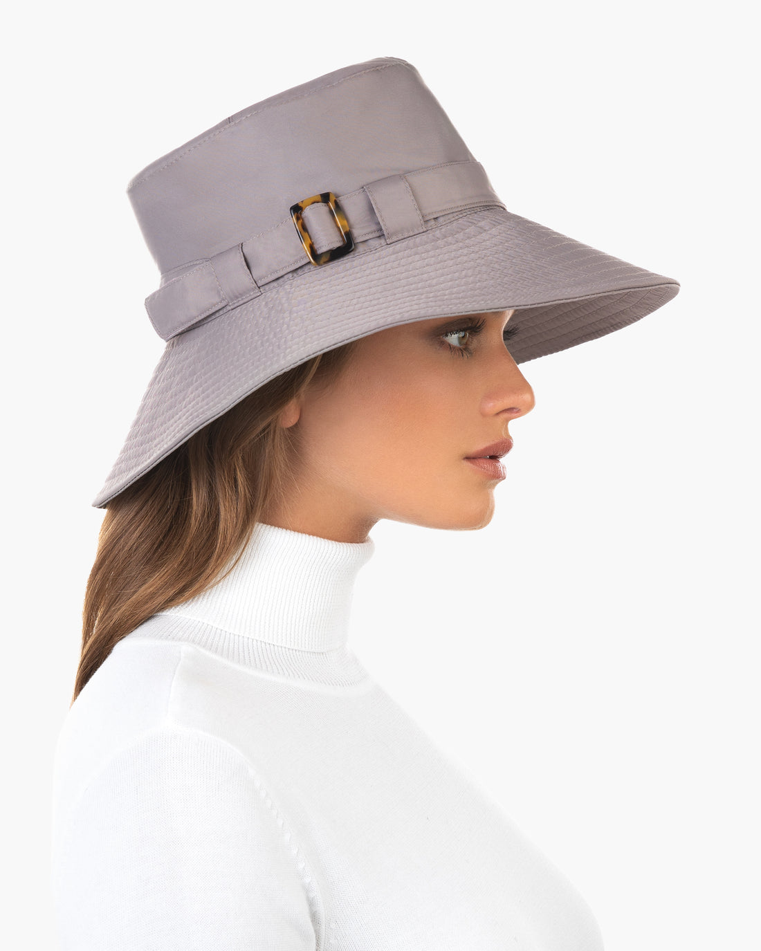 Kaya Rain Hat | Women's Rain Hat | Taupe | Eric Javits