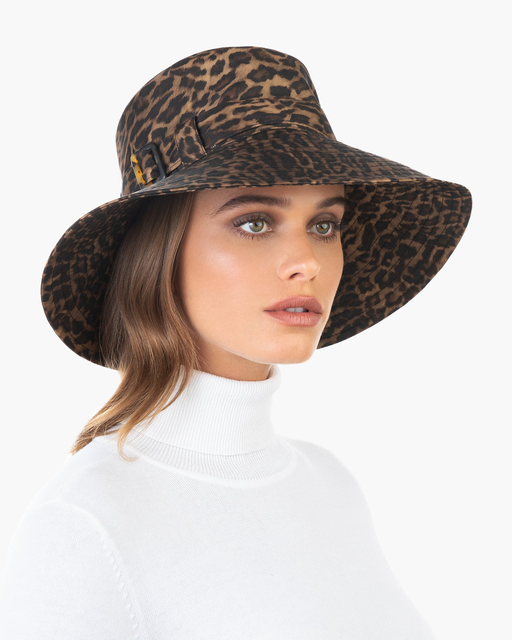 Kaya Rain Hat | Women's Rain Hat | Bone/Jag | Eric Javits