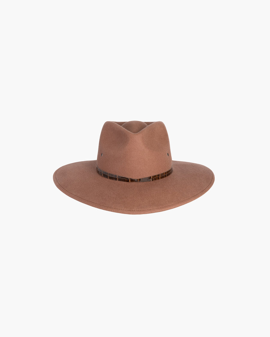 Jade Wool Felt Fedora Hat｜Hand-Blocked Fedora | Eric Javits