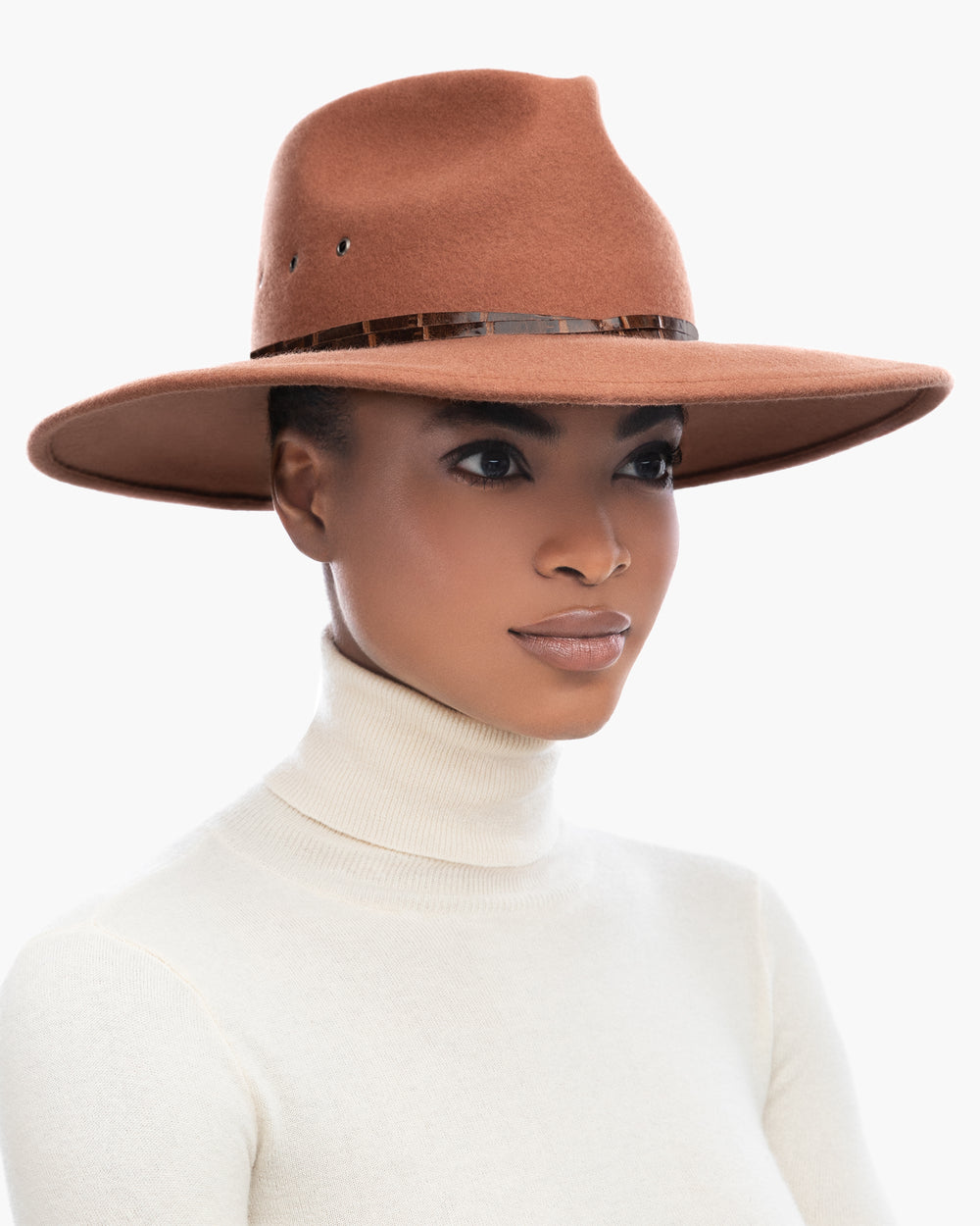 Jade Wool Felt Fedora Hat｜Hand-Blocked Fedora | Eric Javits