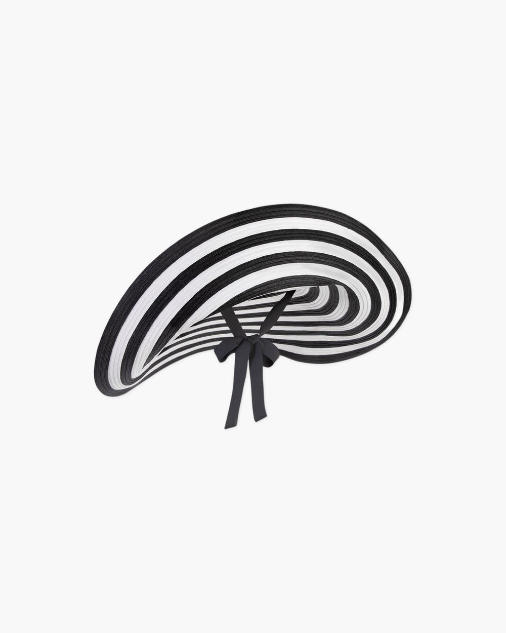 Gigantic Javits Striped｜Wide Brim Straw Hat | Eric Javits