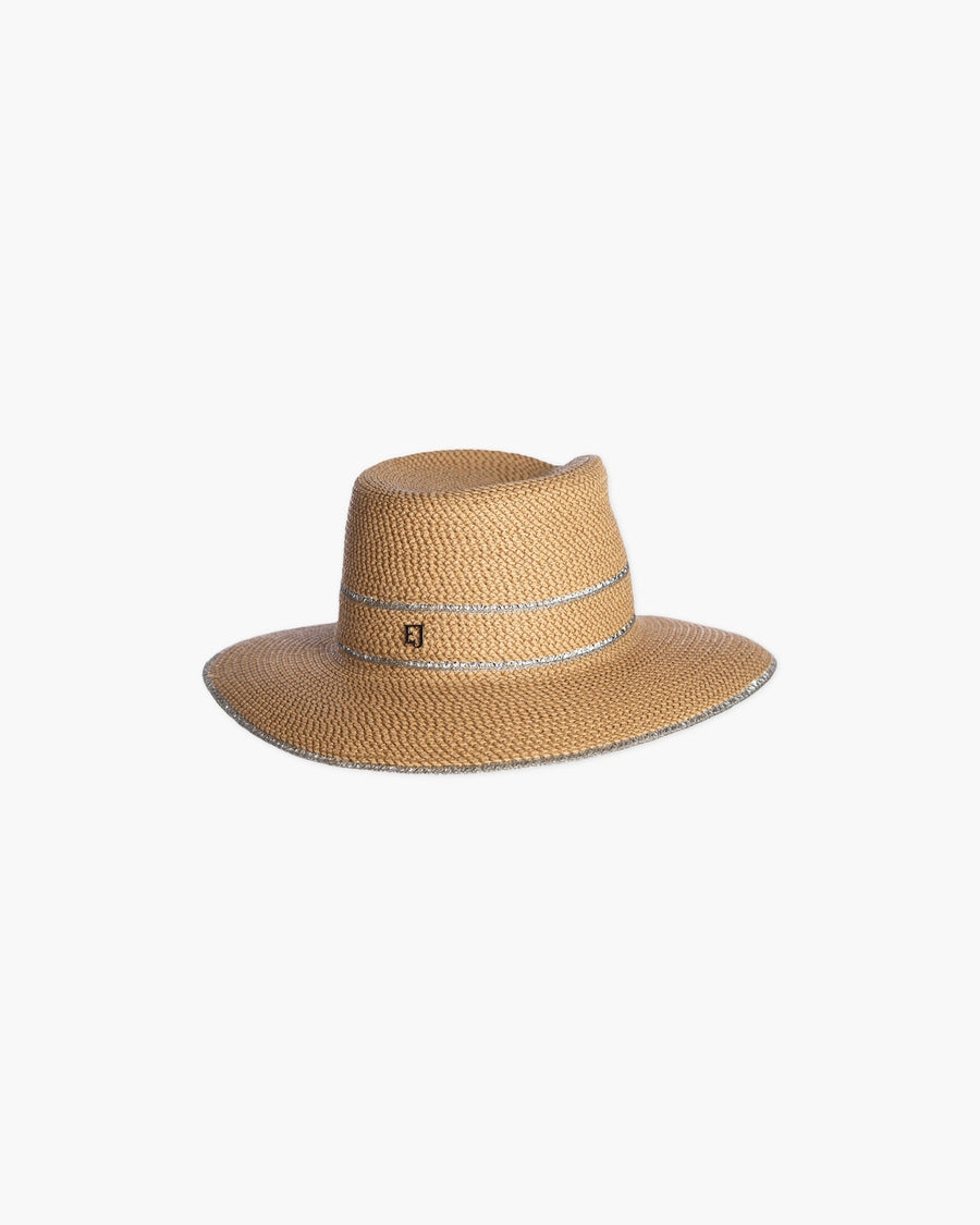 Georgia Straw Hat | Women's Fedora Straw Hat | Eric Javits