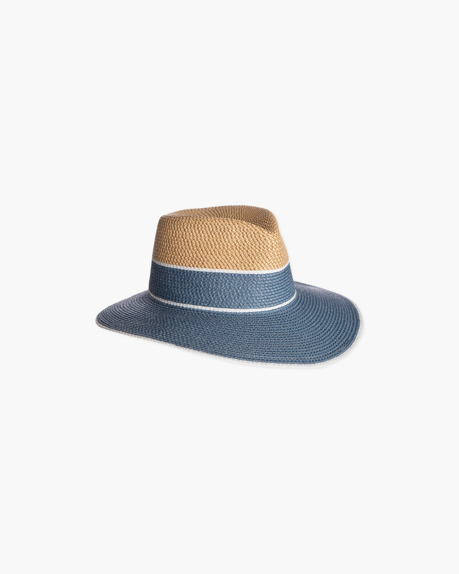 Georgia Straw Hat | Women's Fedora Straw Hat | Eric Javits