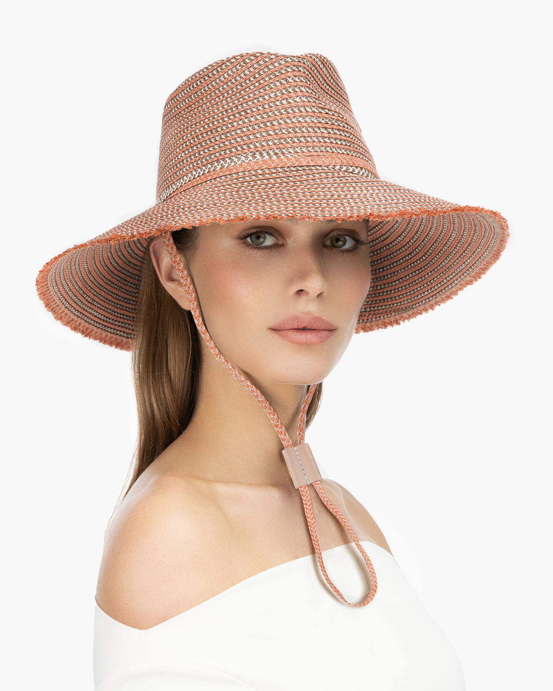 Squishee® VIP Hat｜Packable Fedora｜Chin Strap | Peanut | Eric Javits
