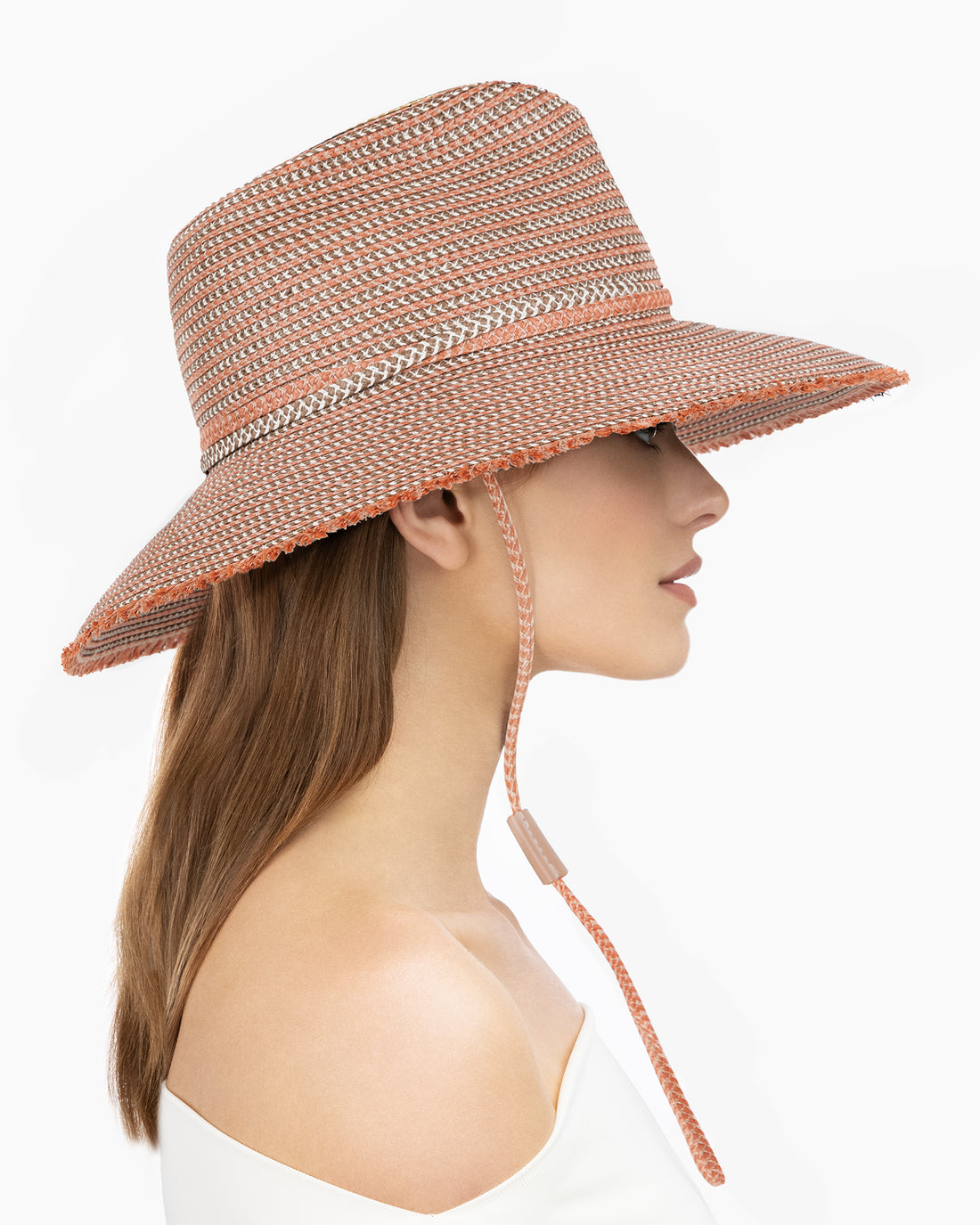 Squishee® VIP Hat｜Packable Fedora｜Chin Strap | Peanut | Eric Javits