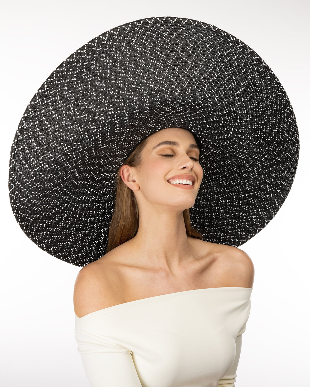 Giant Floppy Big Straw Hat | Wide Brim Sun Hat | Yellow | Eric Javits