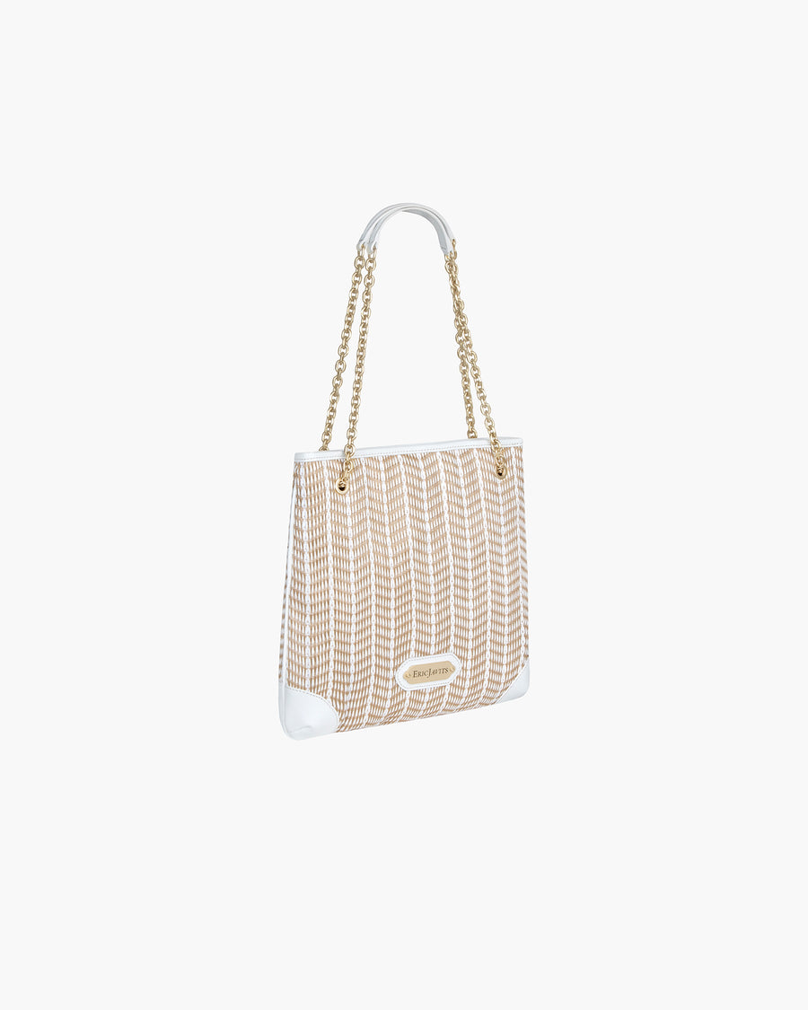 Antibes | Raffia Straw Bag | Mid-size Shoulder Pouch | Eric Javits ...