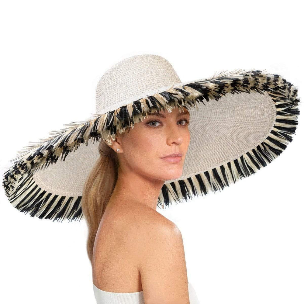 Floppy With Fringe Hat｜Wide Brim Sunhat | Eric Javits